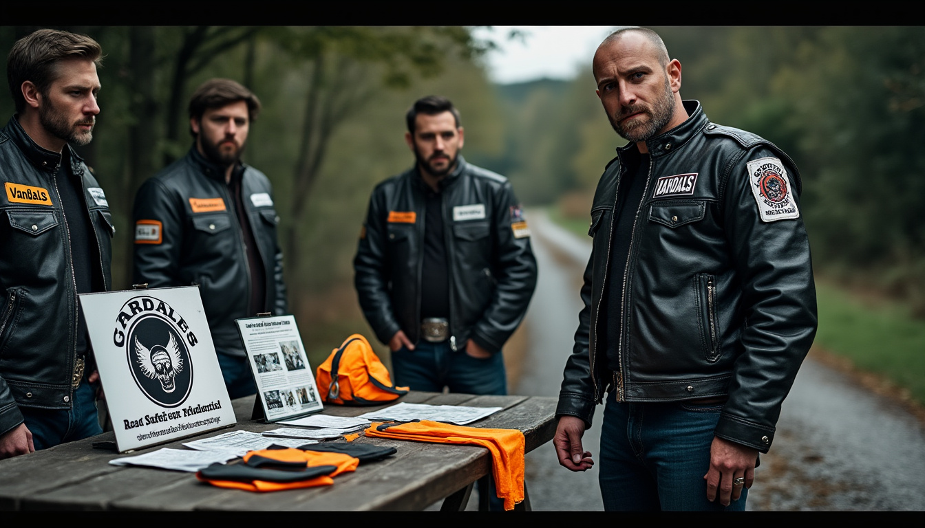 Les Vandals MC et leur engagement pour la sécurité routière : Une ...